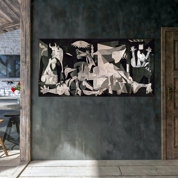 Vault W Artwork Guernica, Picasso Art, Guernica by Pablo Picasso Graphic Art | Wayfair